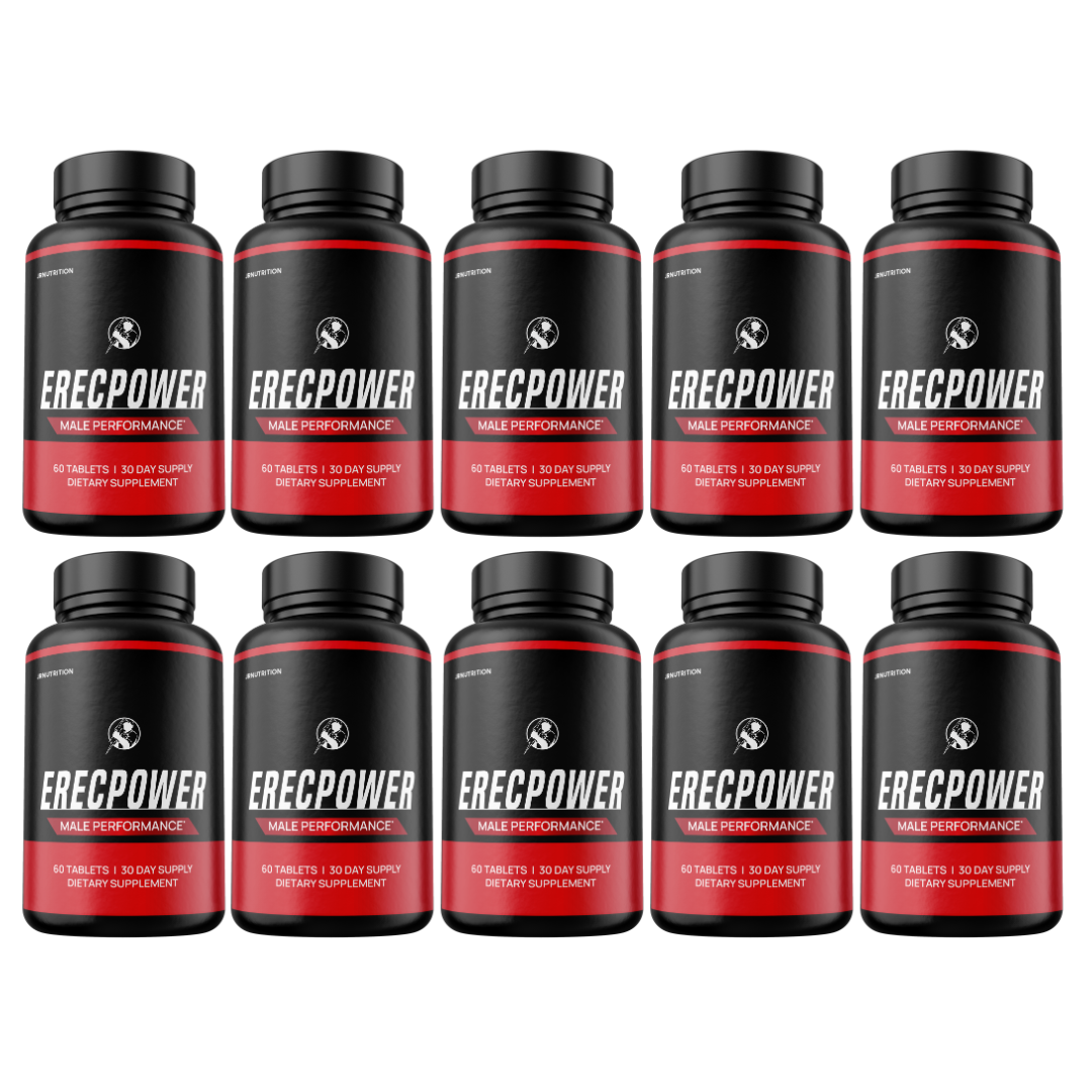 Erec Power - Male Performance Dietary Supplement 60 Tablets (10 Pack) – justripenutrition