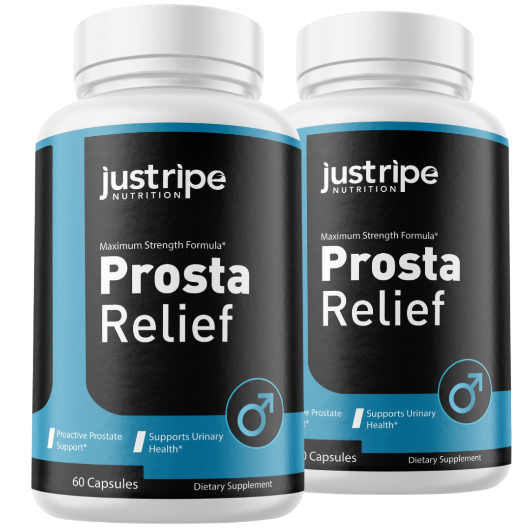 2 Pack Prosta Relief Urinary Tract Healthy Bladder - 60 Capsules – justripenutrition