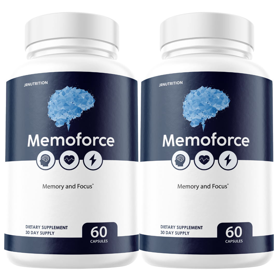 Memoforce Brain Health Booster Memory Cognitive Health & Wellness - 2 ...
