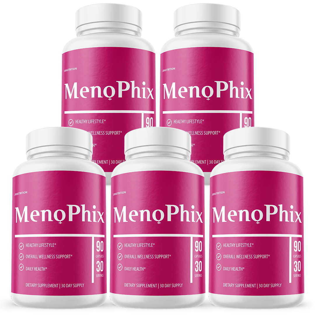 MenoPhix Capsules: Menopause support, Hormonal balance and Comfort - 5 ...