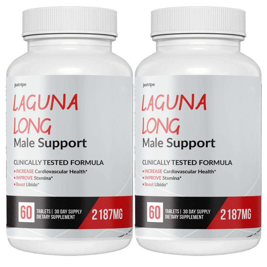 Laguna Long - Male Support Supplement, Stamina Boost for Men - 2 Bottl ...