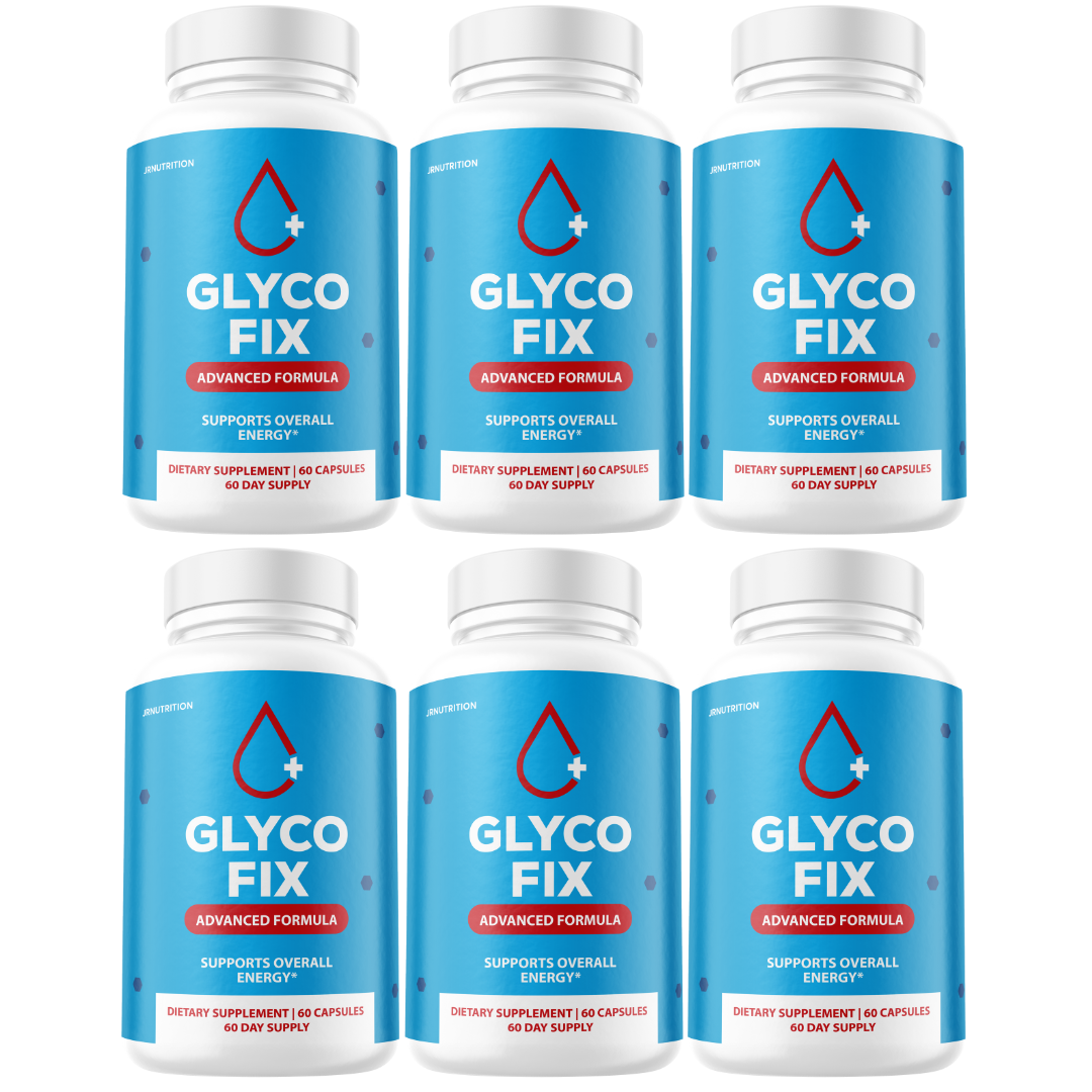 Glyco FIx Pills - Glyco Fix Blood Sugar Health Support Formula - 6 Bot ...