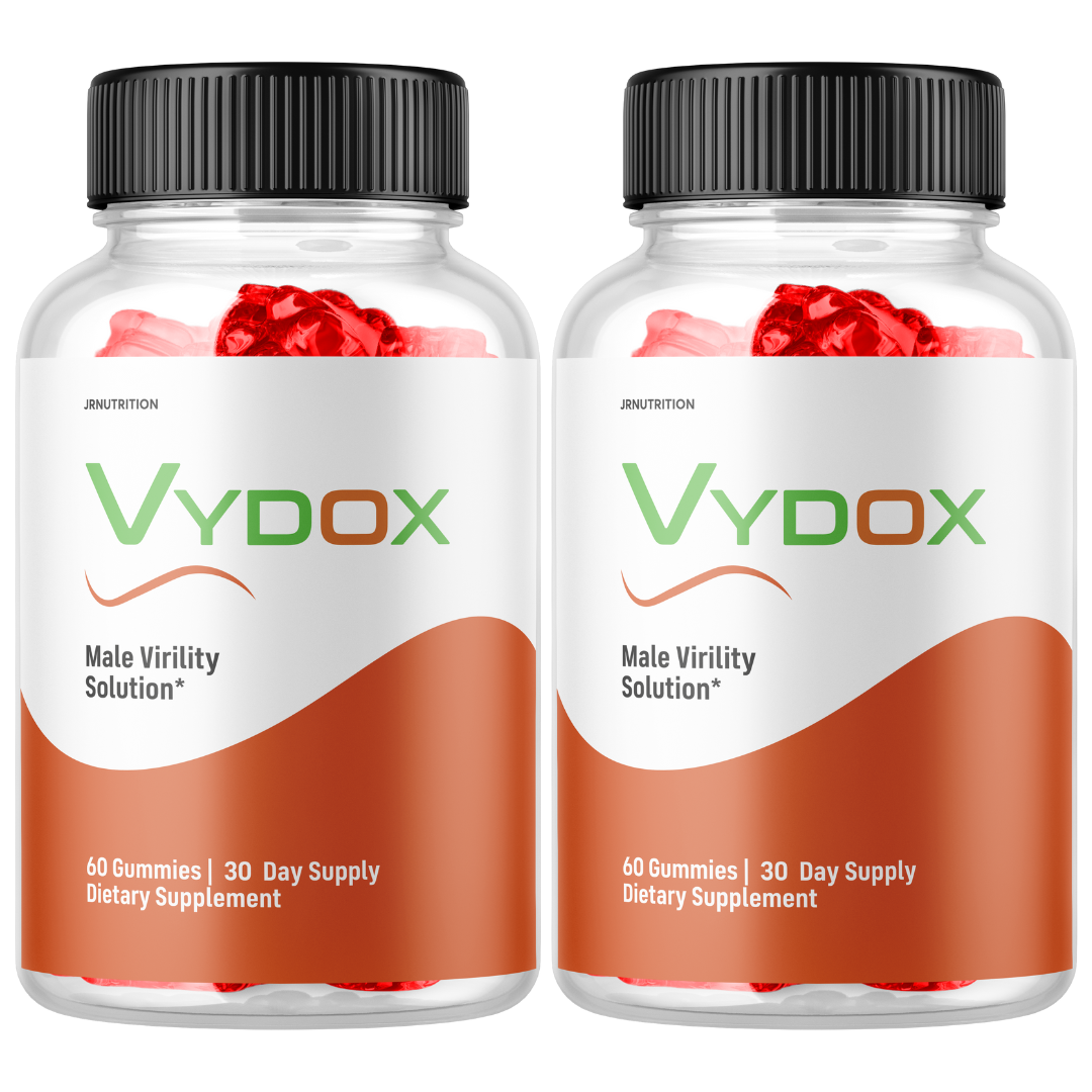 Vydox Gummies Support and Enhanced Energy Drive and Vitality - 2 Bottl ...