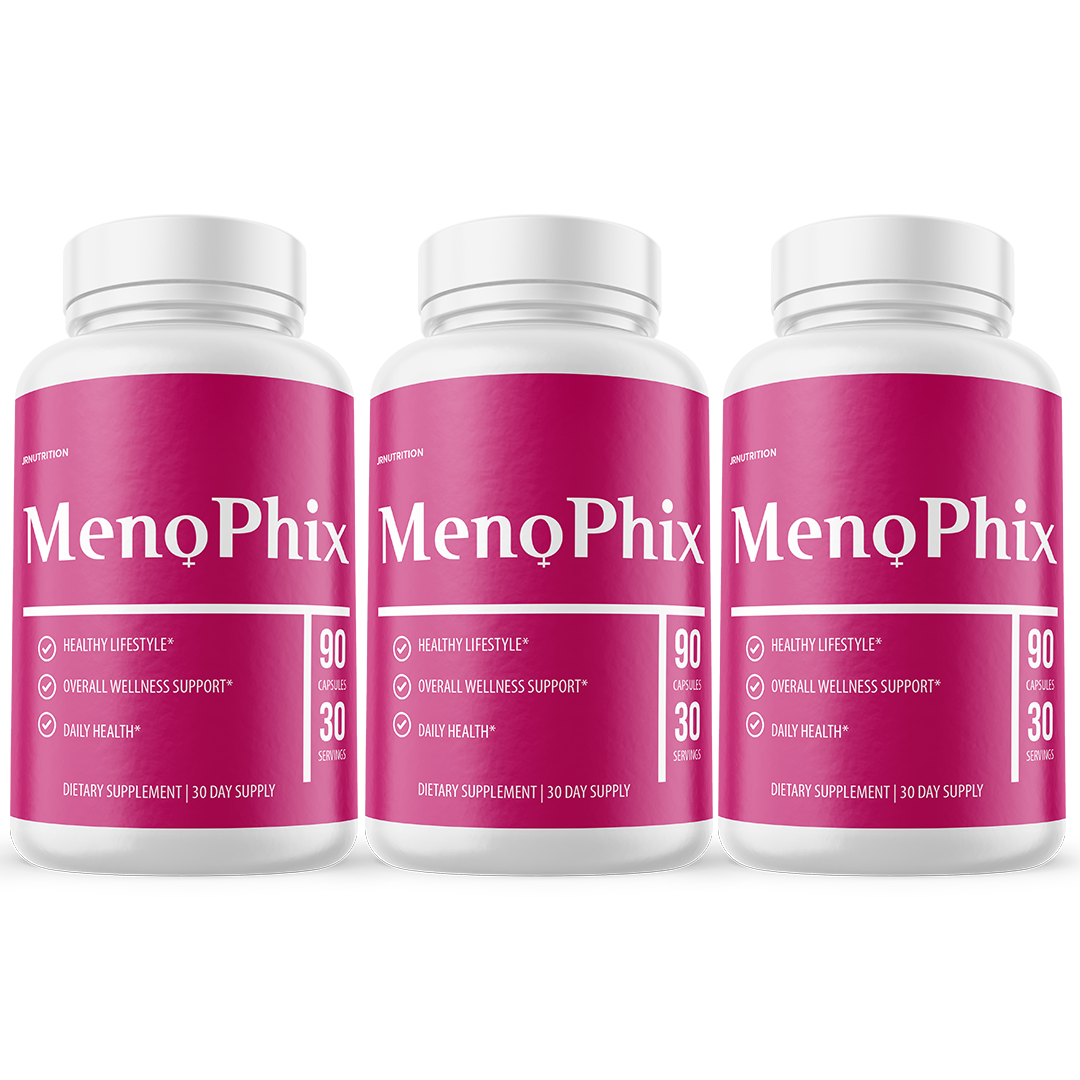 MenoPhix Capsules: Menopause support, Hormonal balance and Comfort - 3 ...