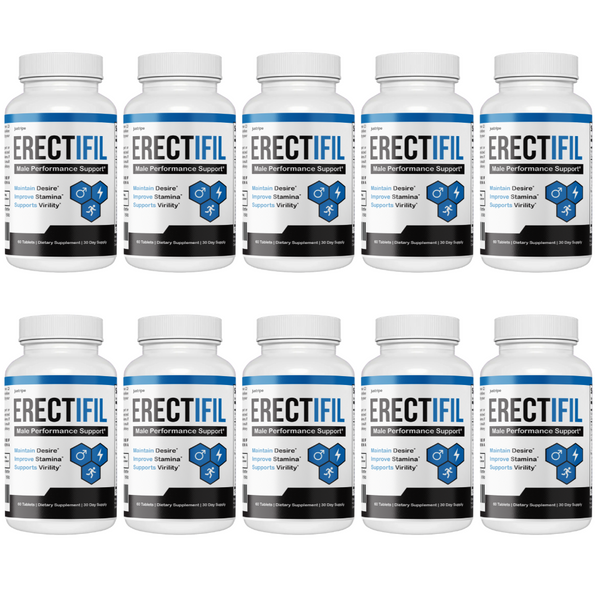 Erectifil Male Health Supplement, Men Stamina & Virility Support - 10 ...