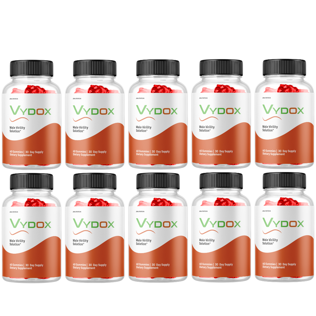 Vydox Gummies Support and Enhanced Energy Drive and Vitality - 10 Bott ...