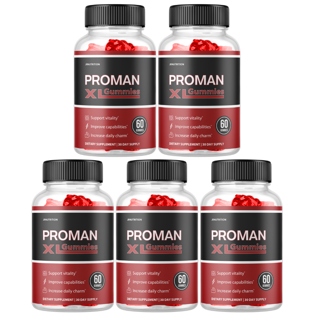 Proman XL Capsules for Men, Pro Man XL Me Pills - 5 Bottles ...