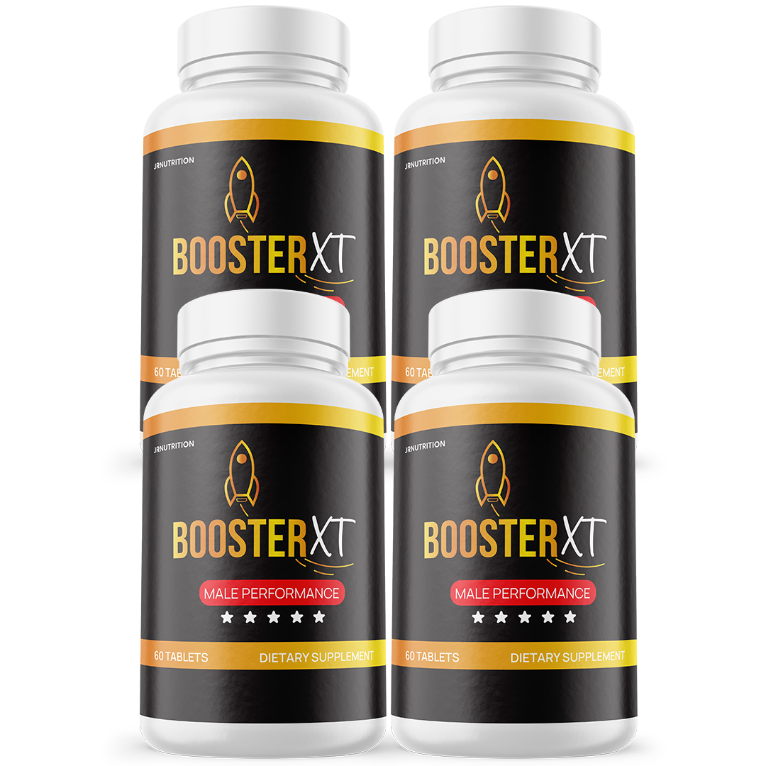 Booster XT Male to Boost T-Levels for Enhanced Intimate Drive - 4 Bott ...