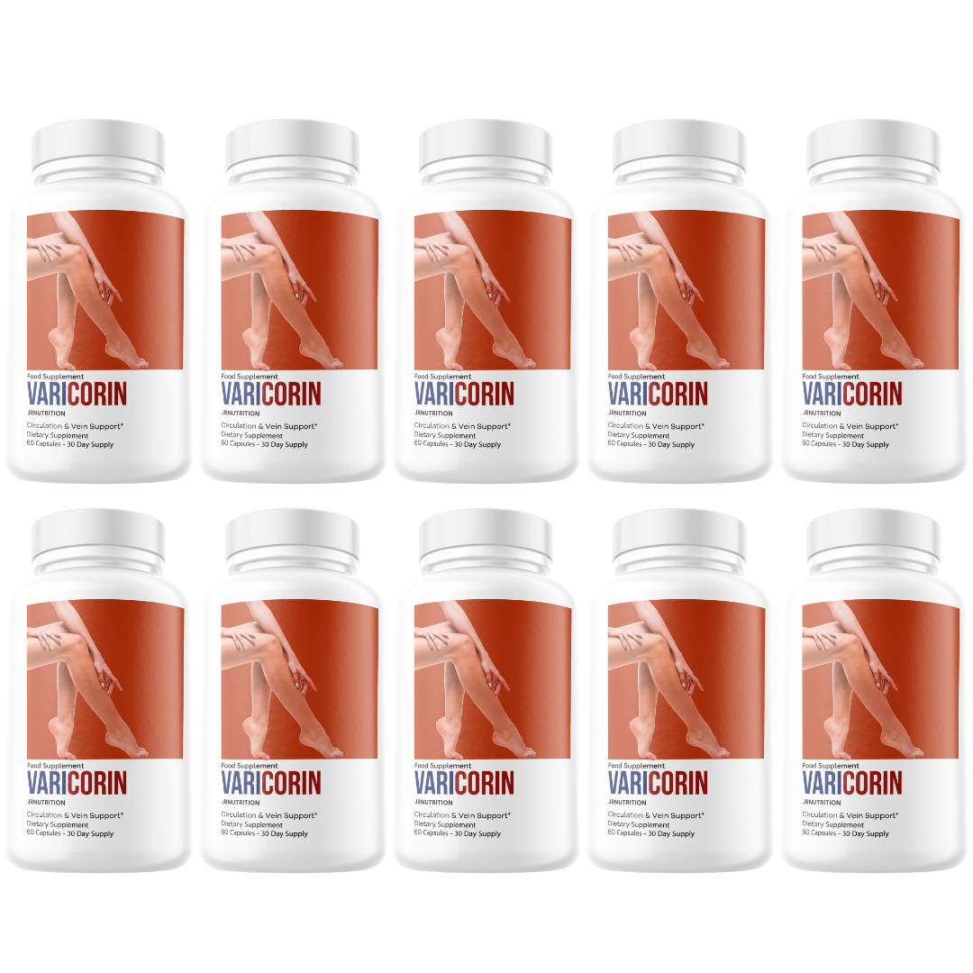 Varicorin Circulation Vein Support Supplement for Vascular Health - 10 ...