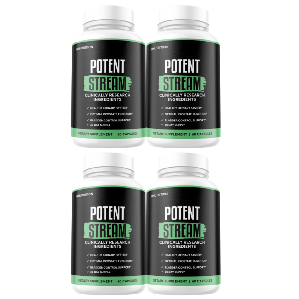 Potent Stream - Prostate Support Dietary Supplement (4 Pack ...
