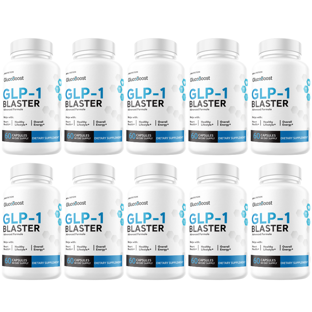 GlucoBoost GLP-1 Booster Gluco Boost Blood Support - 10 Bottles ...