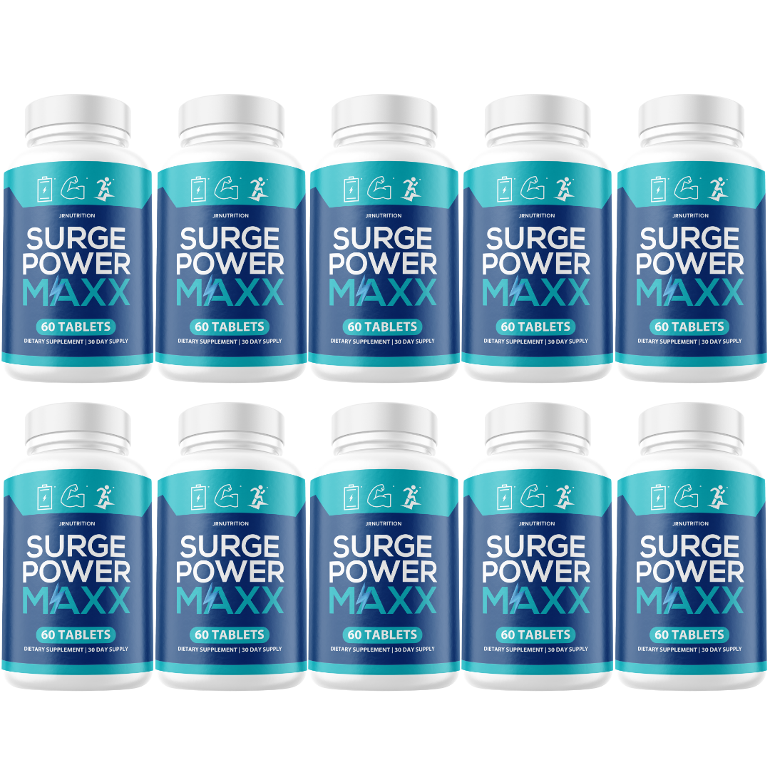 Surge Power Maxx Enhancement for Men Surge Power Maxx Male - 10 Bottle ...