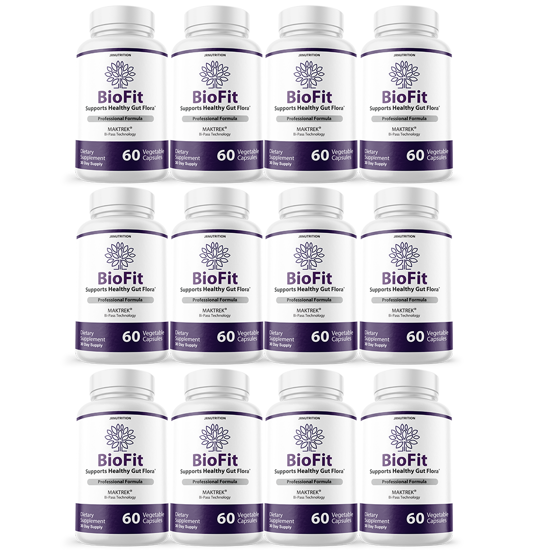 BioFit Probiotic Dietary Supplement - Official Formula - 12 Bottles ...