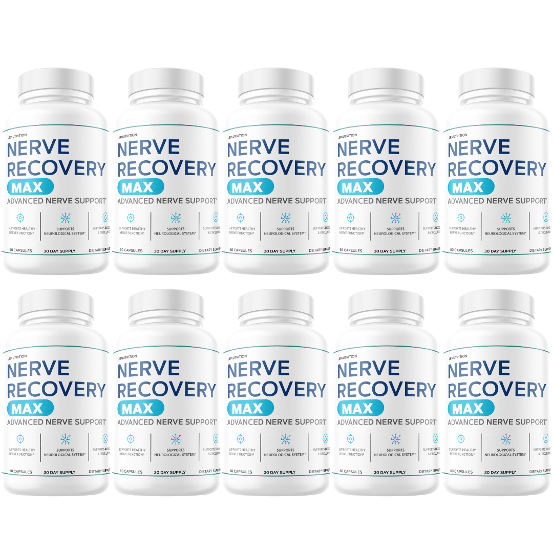 Nerve Recovery Max Advanced Nerve Support - 10 Bottles – justripenutrition
