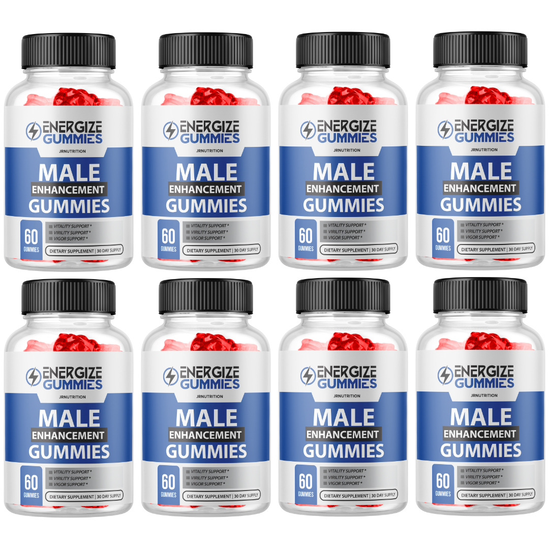 Energize Male Gummies Men to Help with Vitality and Virility - 8 Bottl ...