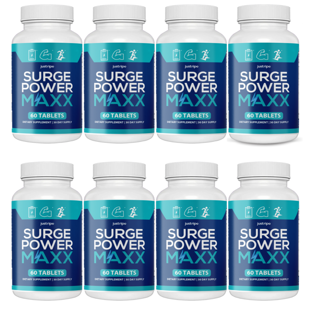 Surge Power Maxx Enhancement for Men, Best Supplement for Men - 8 Bott ...
