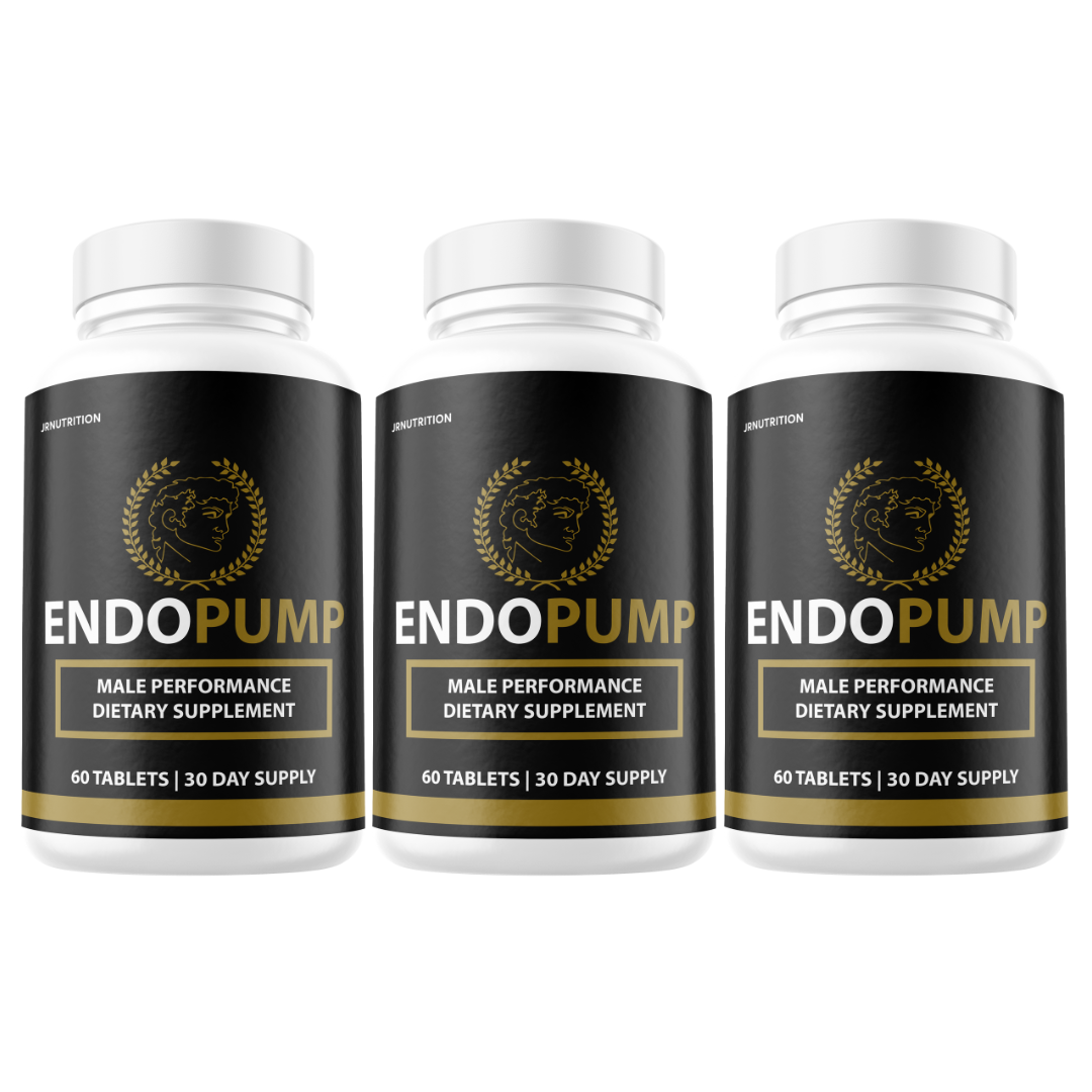 Endopump Capsules Endo Pump Male Advanced Male Supplement - 3 Bottles ...