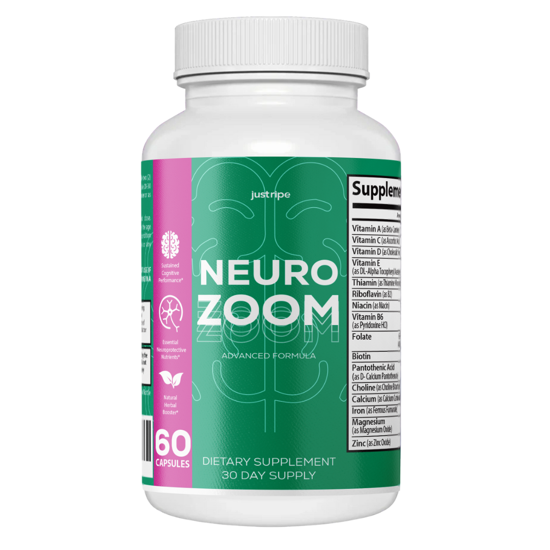 Neuro Zoom - Supports Healthy Memory, Dietary Supplement - 60 Capsules ...