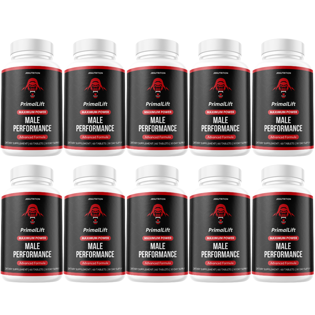 PrimalLift Male Performance & Vitality Primal Lift for Men - 10 Bottle ...