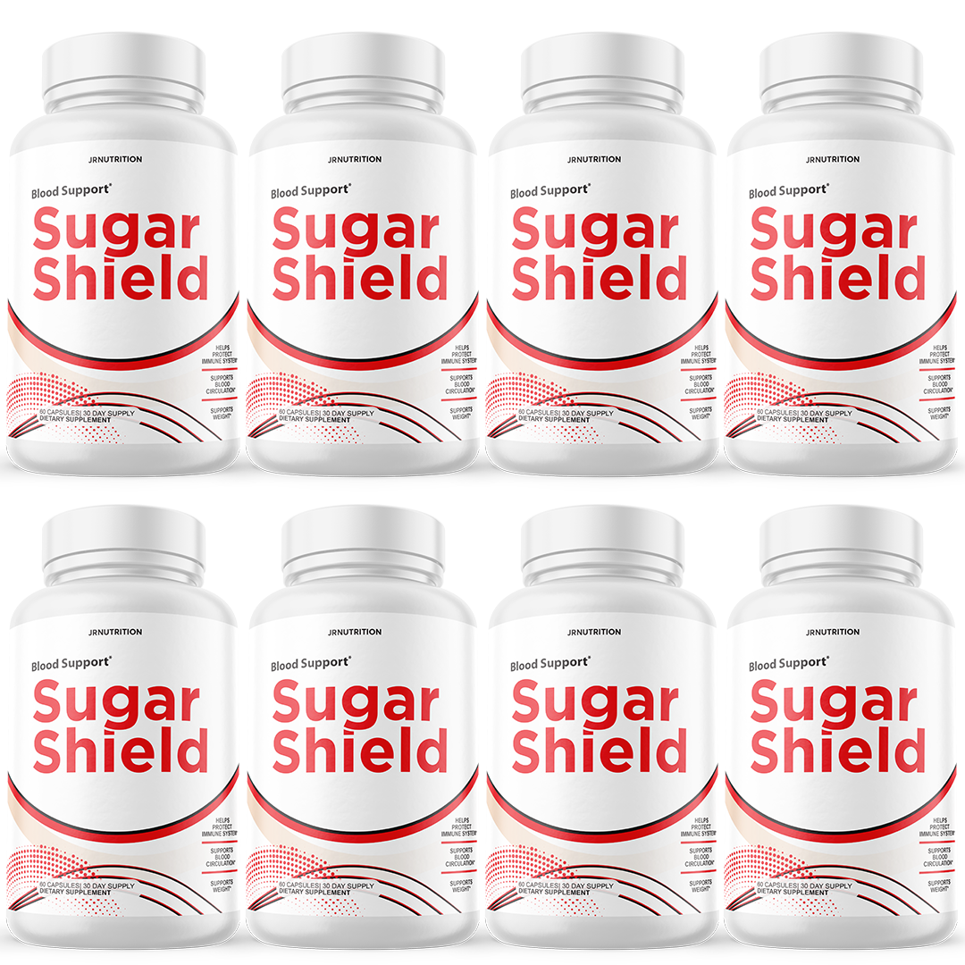 Sugar Shield - Sugar Support Dietary Supplement 60 Capsules (8 Pack ...