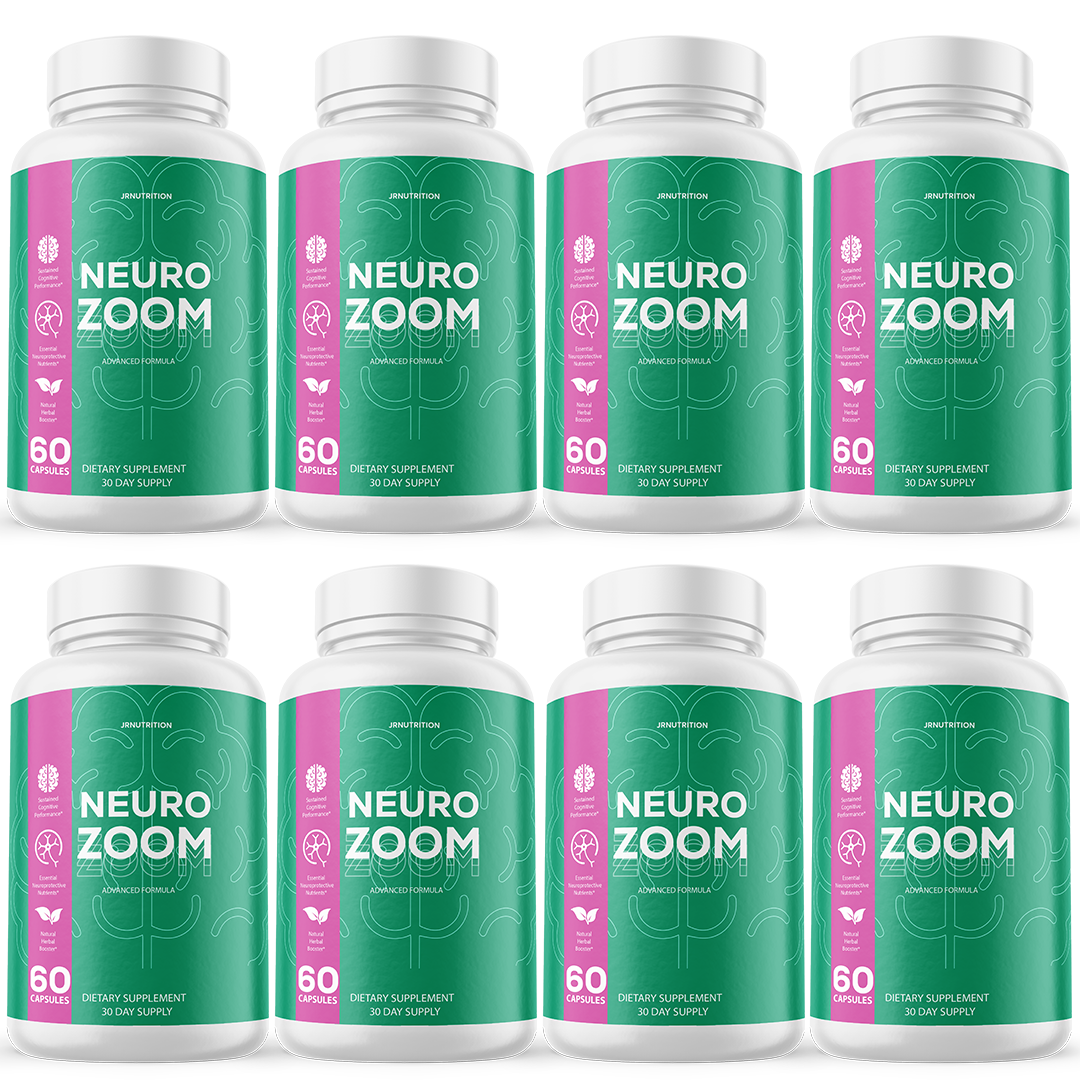 Neuro Zoom - Cognitive Support Dietary Supplement 60 Capsules (8 Pack ...