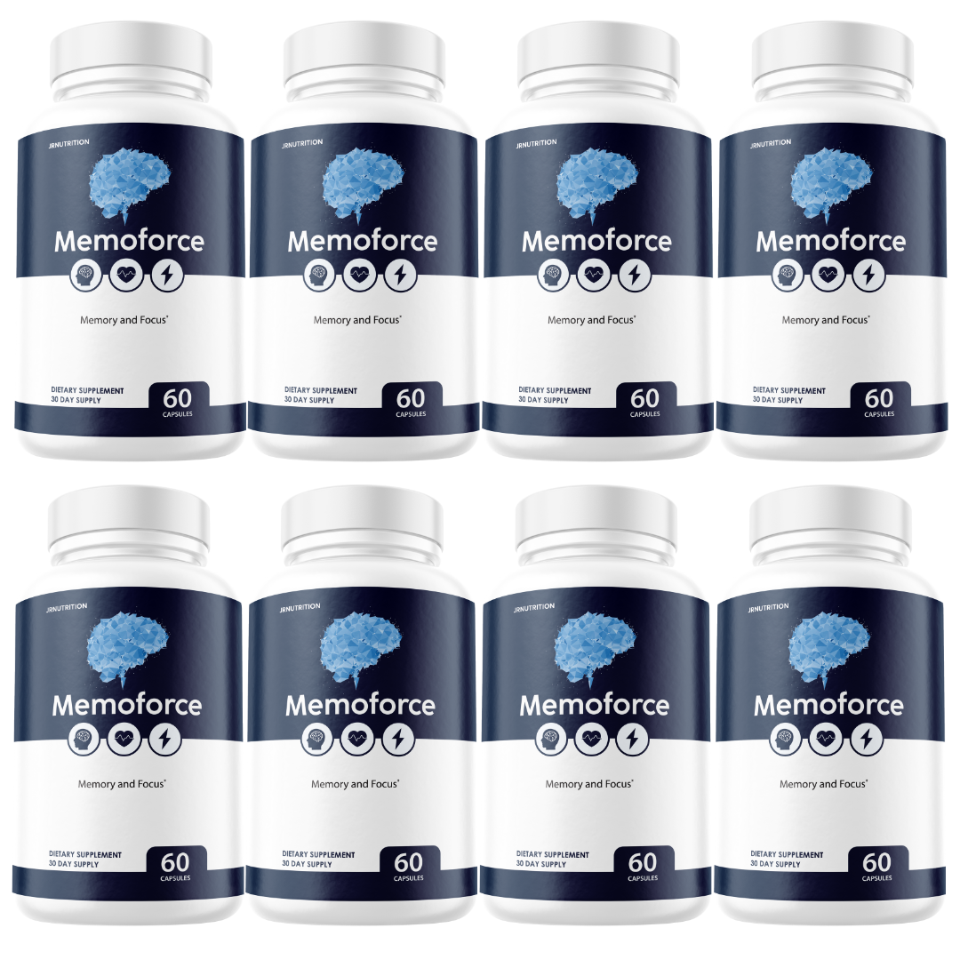 Memoforce Brain Health Booster Memory Cognitive Health & Wellness - 8 ...