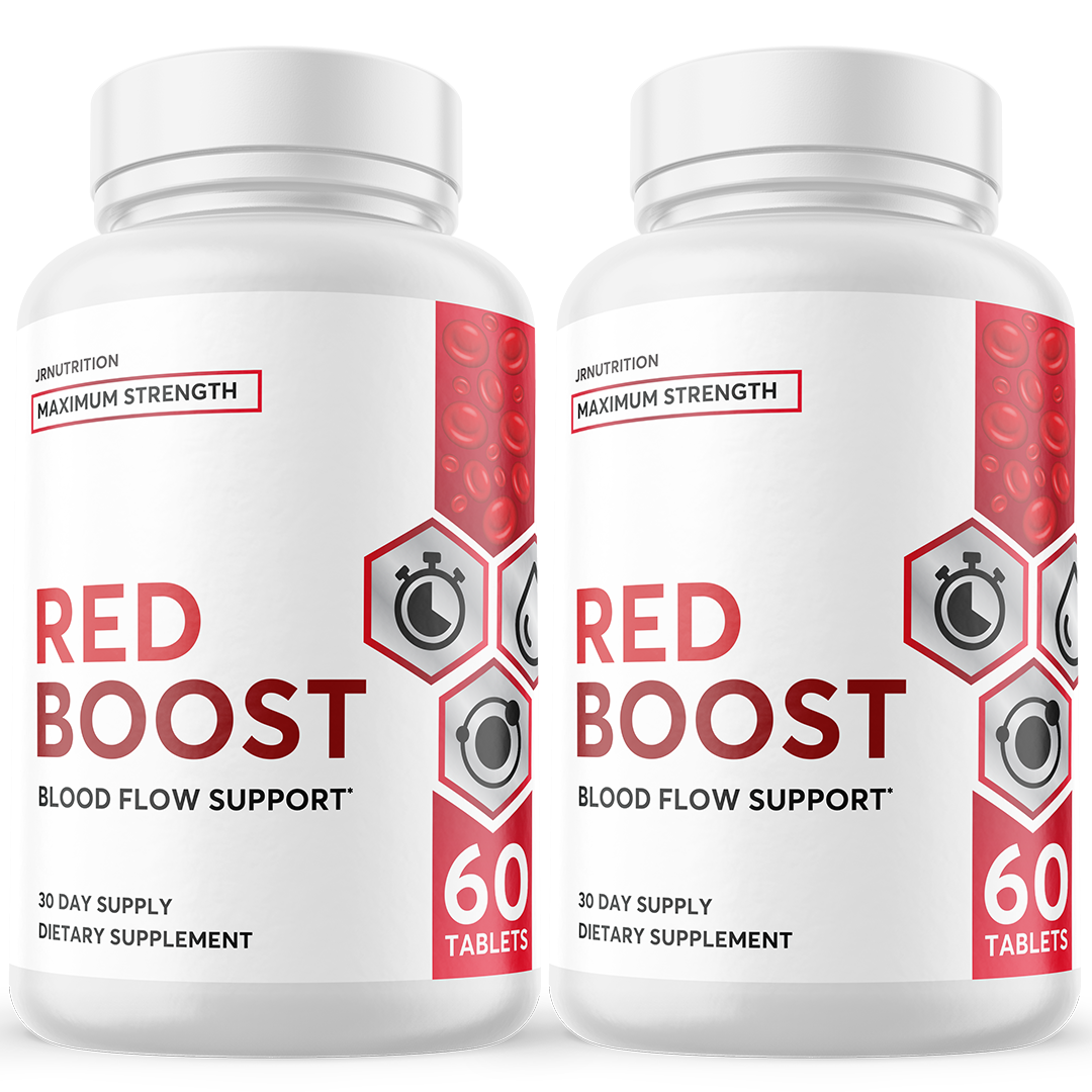 Red Boost - Blood Flow Support Dietary Supplement 60 Capsules (2 Pack ...