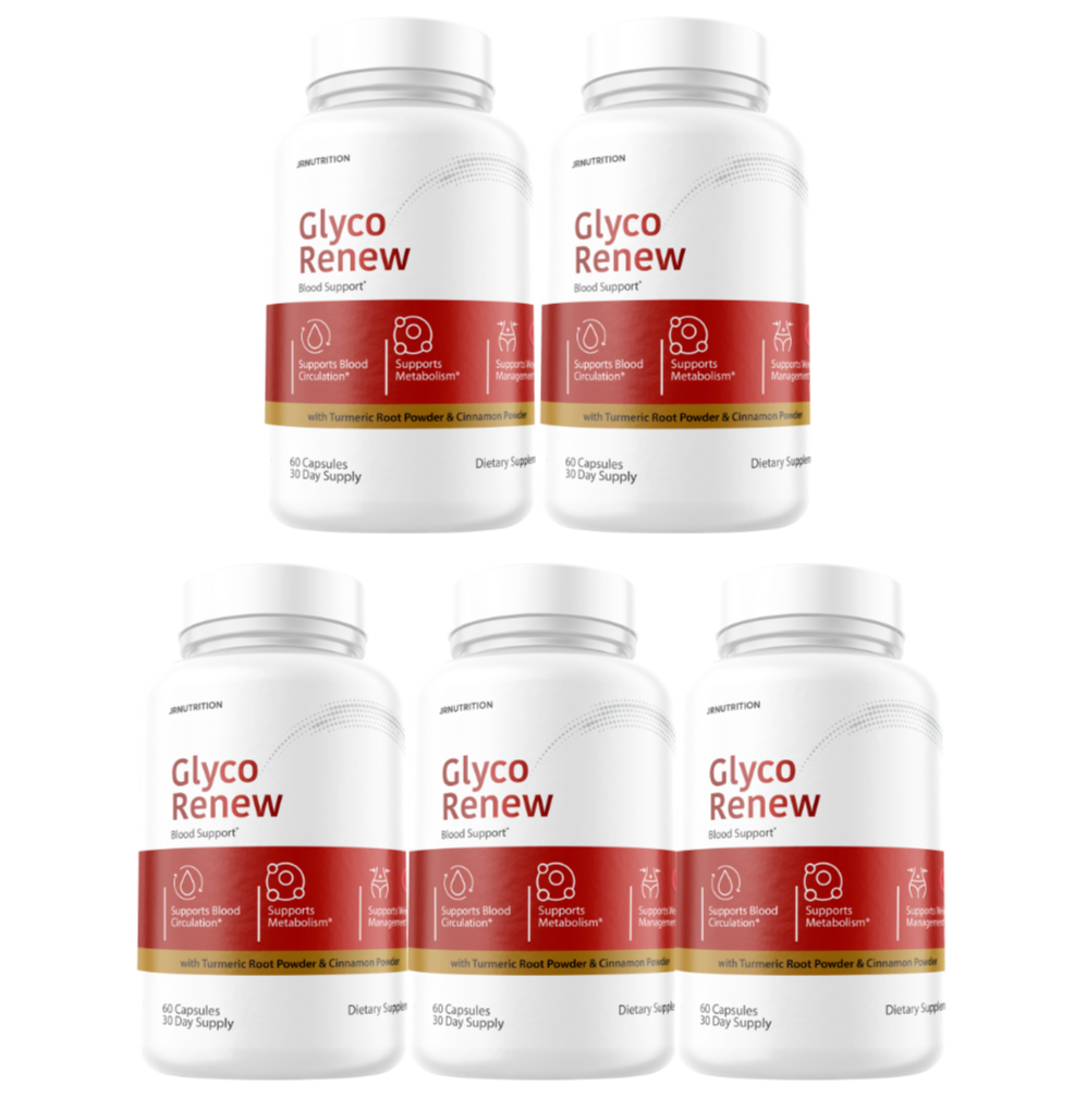 Glyco Renew - Blood Support Dietary Supplement (5 Pack) – justripenutrition