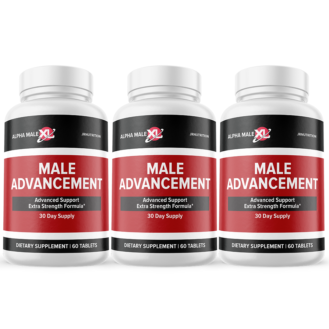 Alpha Male XL - Male Virility - 3 Bottles – justripenutrition