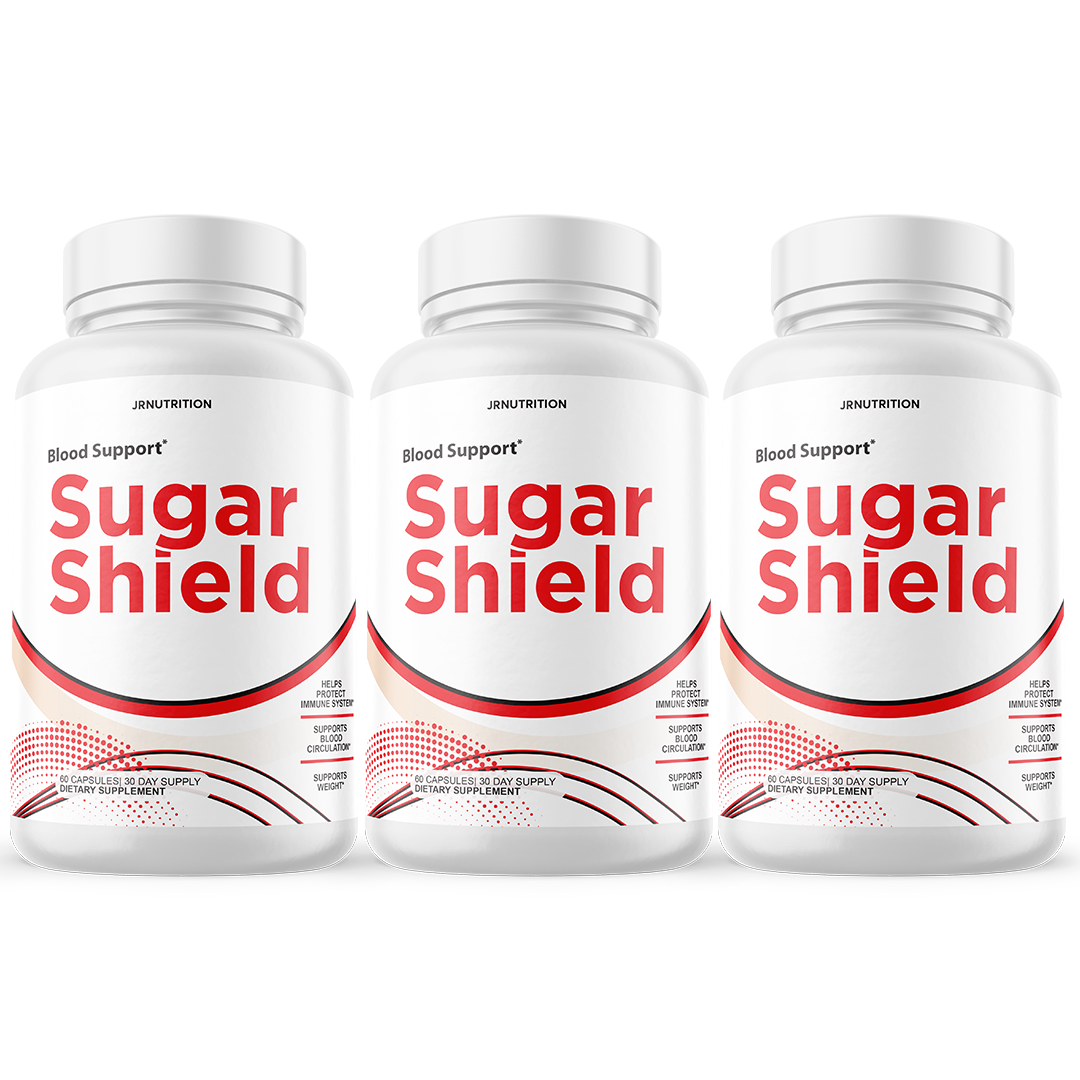 Sugar Shield - Sugar Support Dietary Supplement 60 Capsules (3 Pack ...