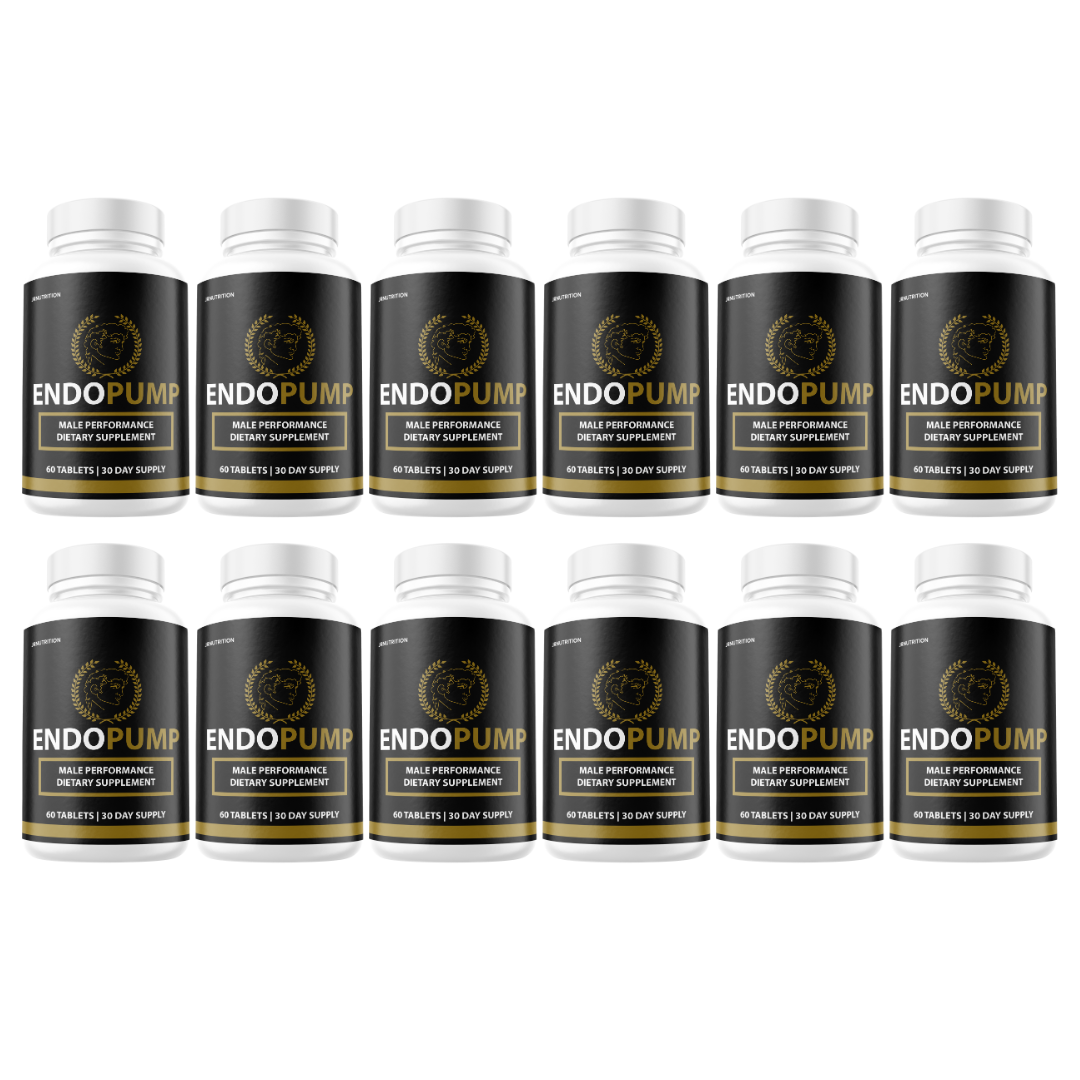 Endopump Capsules Endo Pump Male Advanced Male Supplement - 12 Bottles ...