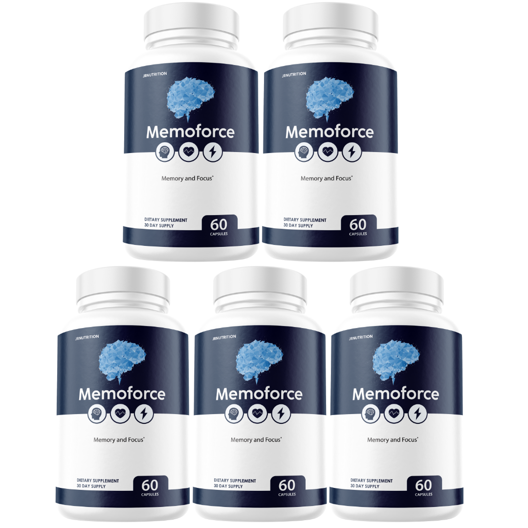 Memoforce Brain Health Booster Memory Cognitive Health & Wellness - 5 ...