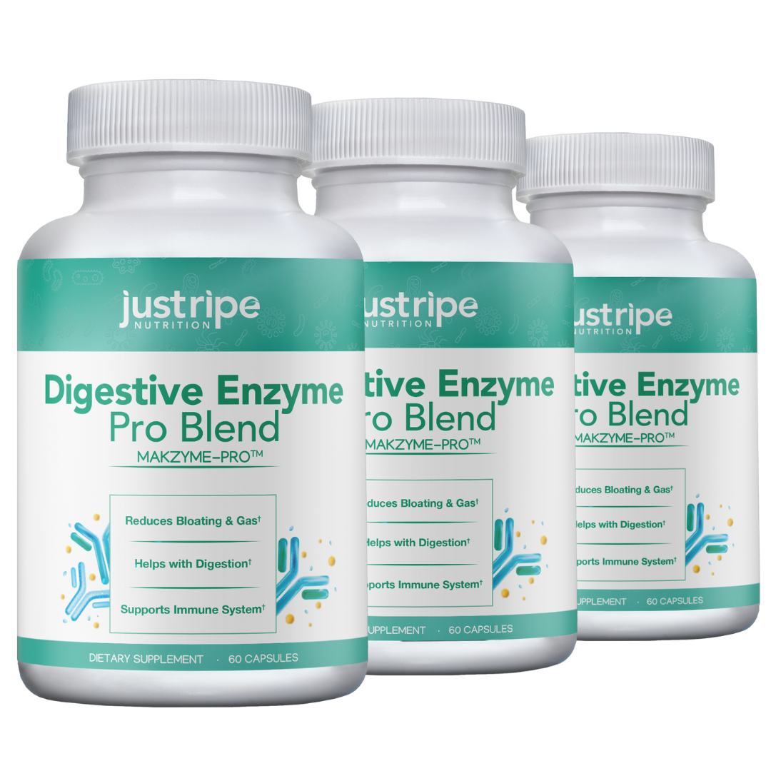 Digestive Enzyme Pro Blend - 3 Bottles – justripenutrition