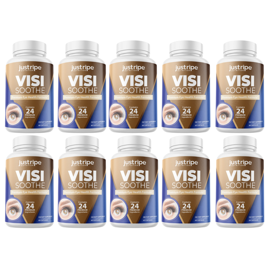 VisiSoothe - Premium Eye Health Formula - 24 Premium Ingredients, 10 P ...
