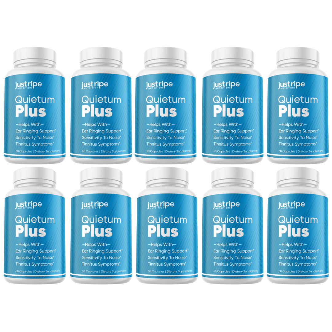 Quietum Plus Tinnitus Relief Supplement Ear Ringing Support, 10 Pack ...